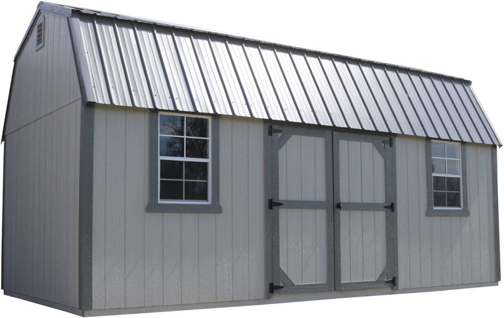 Traditional Side Lofted Barn 10x12 - Champion Portable Buildings