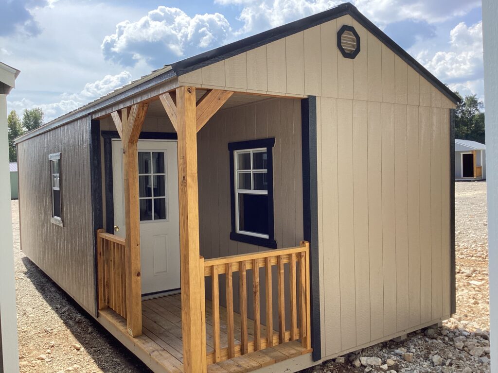Elite Side Cabin 12 x 28 - Champion Portable Buildings