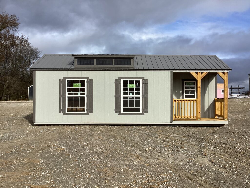 Elite Side Cabin 12 x 28 - Champion Portable Buildings