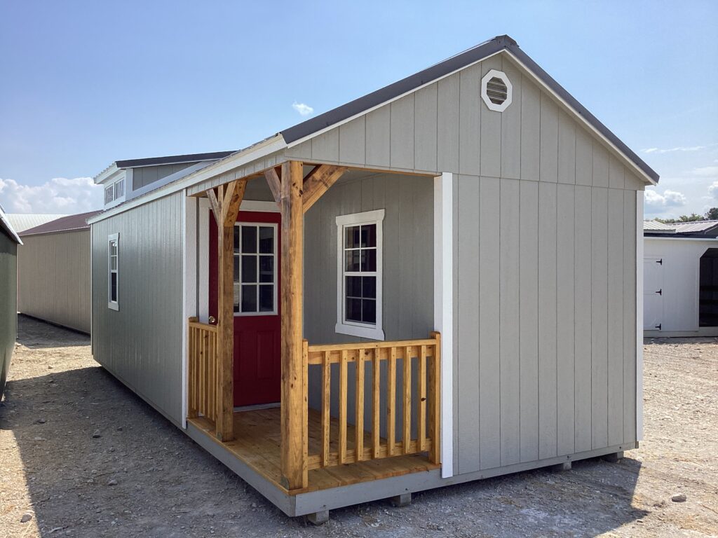 Elite Side Cabin 12 x 28 - Champion Portable Buildings