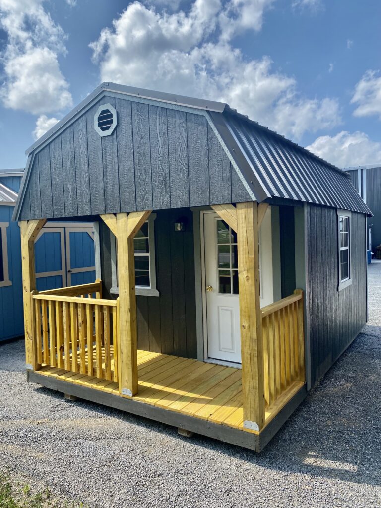 Elite Lofted Barn Cabin 10 x 16 - Champion Portable Buildings